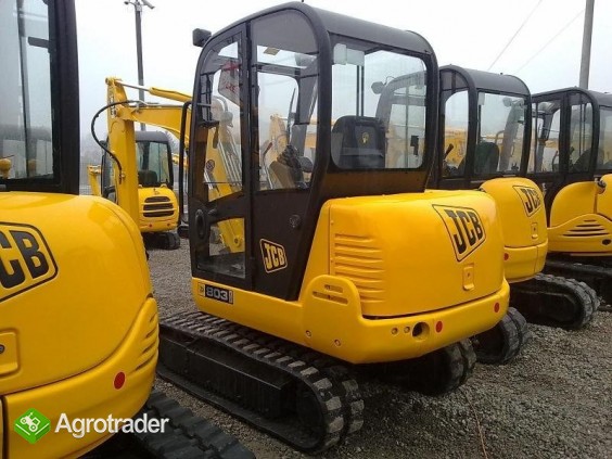 JCB 803 Plus 2005 rok 3t *** mini koparka Kłaj • Agrotrader.pl